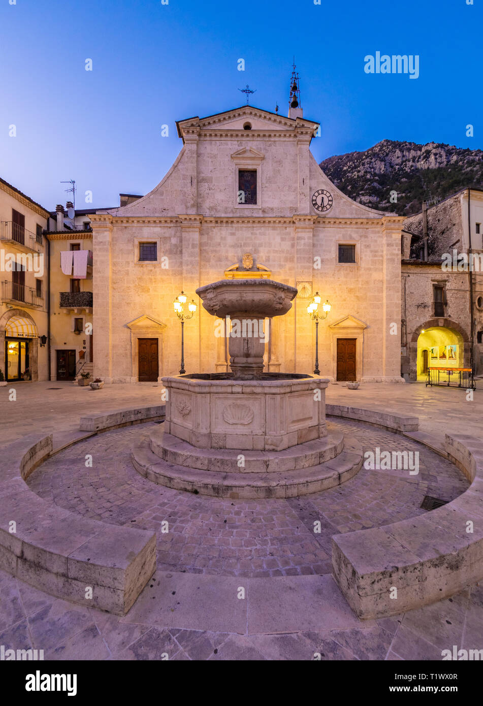 Pacentro (Italy) - A little medieval town with old towers beside ...