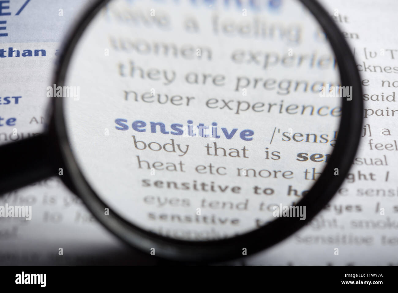 Dictionary definition of word Stock Photo - Alamy