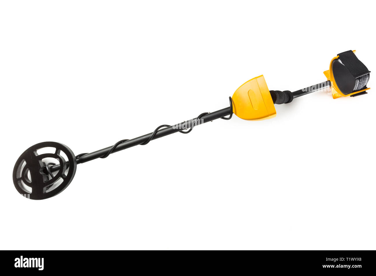 metal detector. Isolated Stock Photo - Alamy
