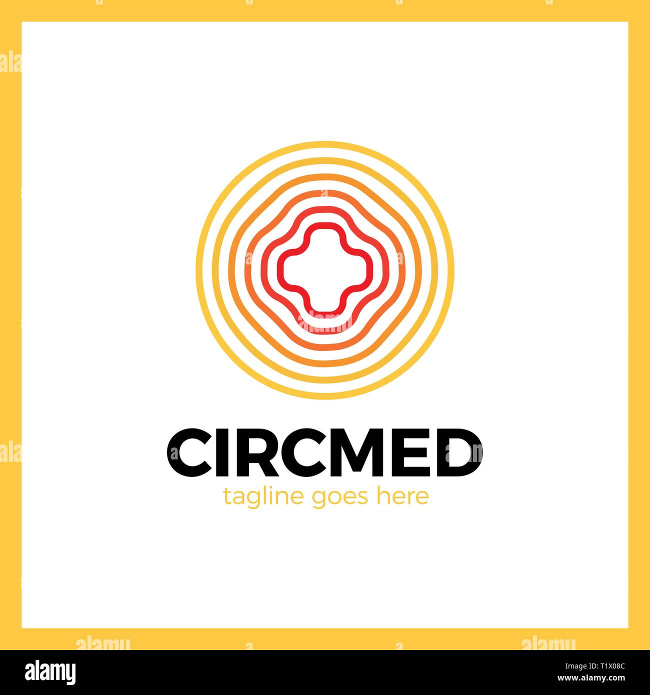 Med circle logo hi-res stock photography and images - Alamy