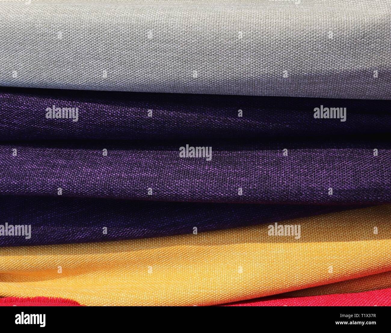 Close up surface of beautiful textile fabrics in high resolution Stock ...