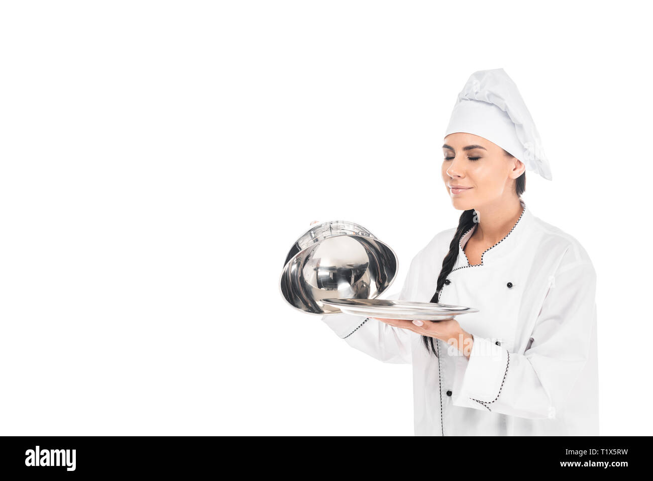 Cloche hat woman Cut Out Stock Images & Pictures - Alamy