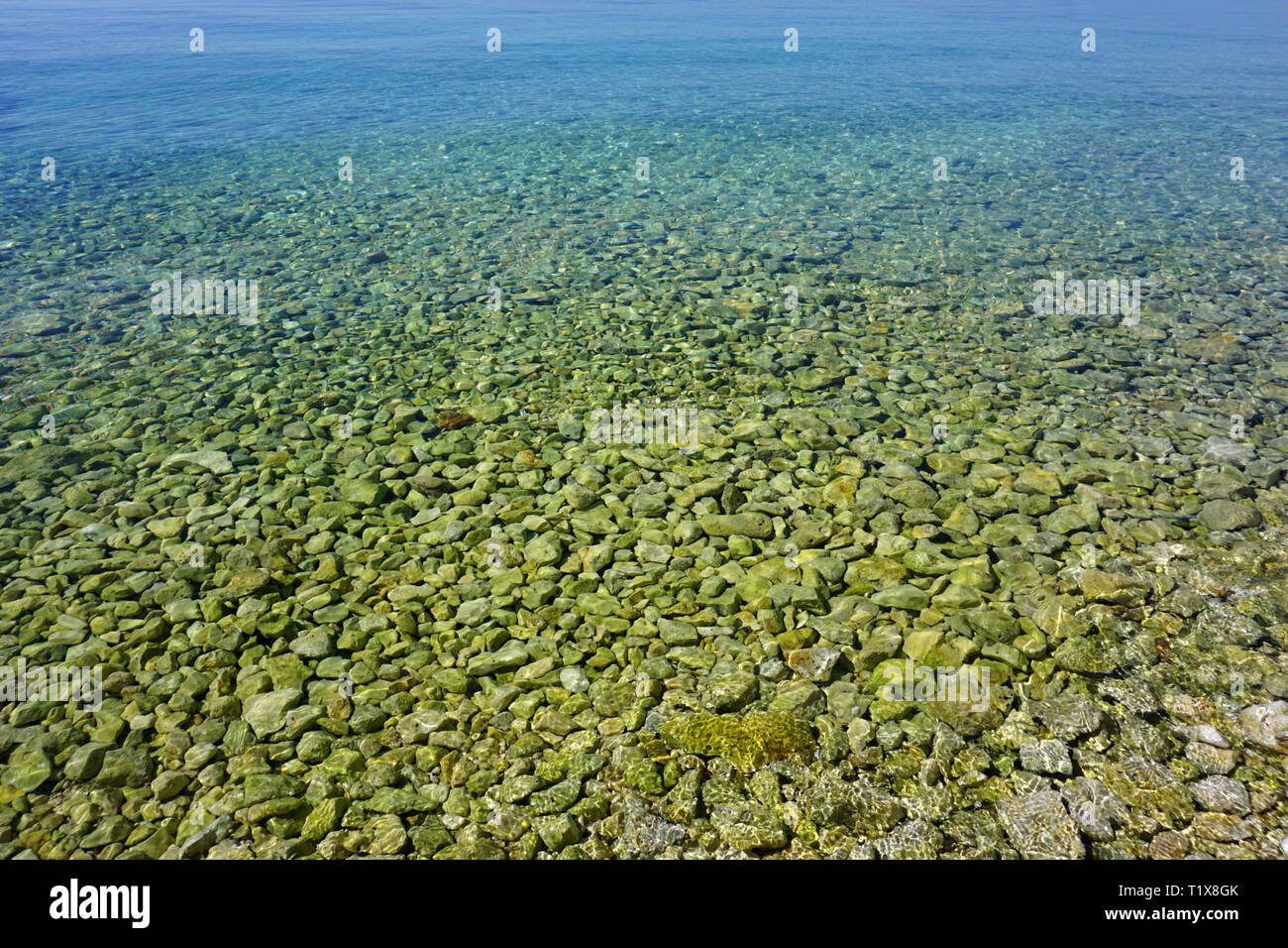 Crystal clear sea water texture hi-res stock photography and images - Alamy