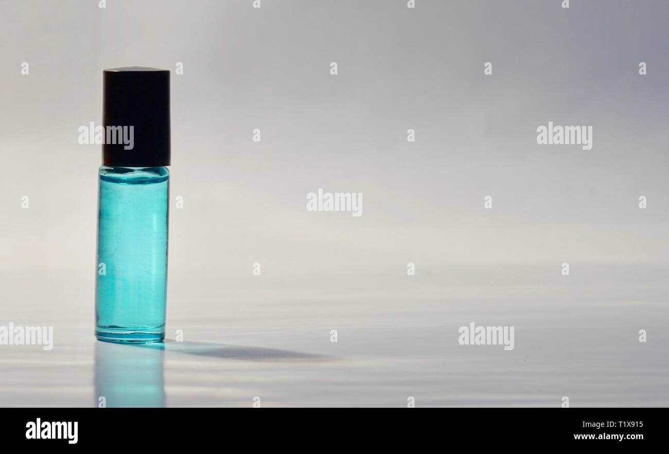 a nice small carry-on perfume container Stock Photo - Alamy