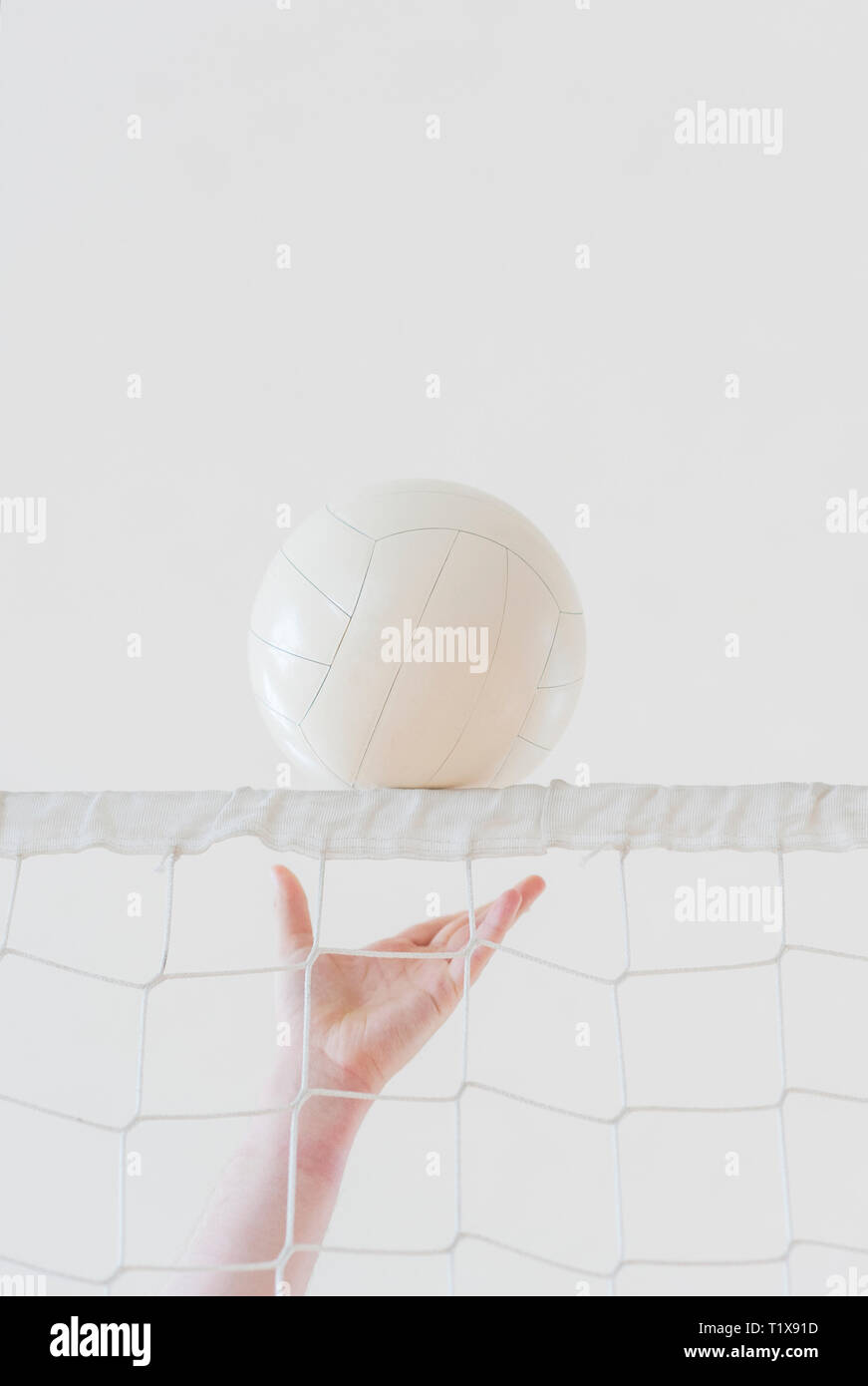 Volleyball court net stadium hi-res stock photography and images - Alamy