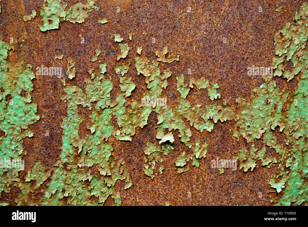 old weathered oxidated metal pattern Stock Photo - Alamy