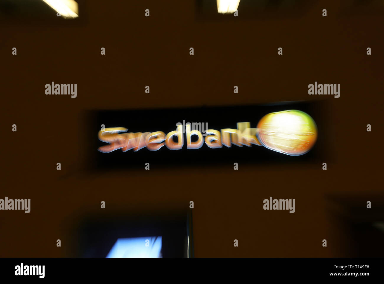Swedbank branch hi-res stock photography and images - Alamy