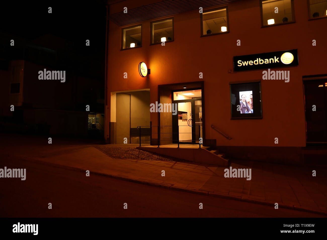 Swedbank branch hi-res stock photography and images - Alamy