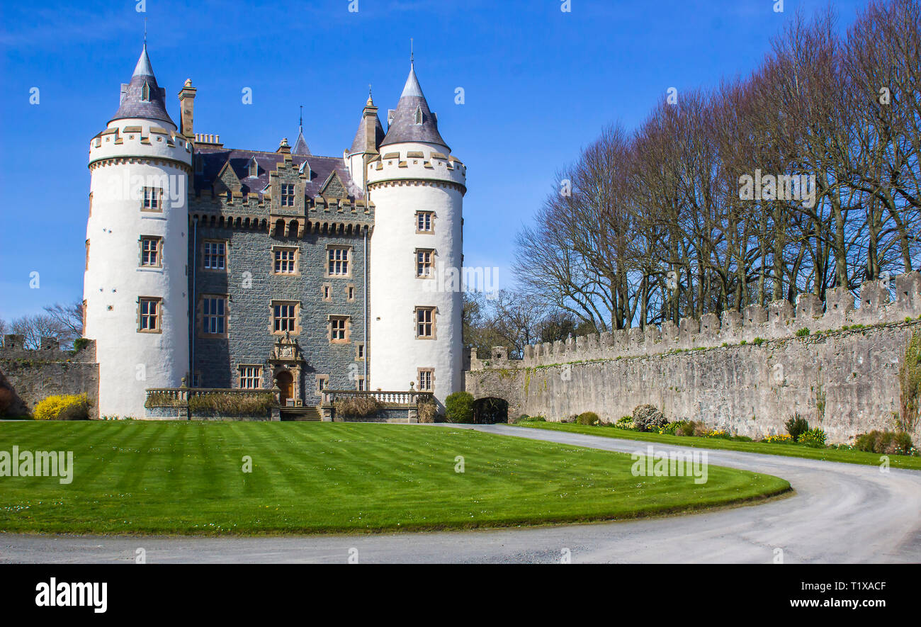 28 March 19 The Privately owned Killyleagh Castle in County Down ...