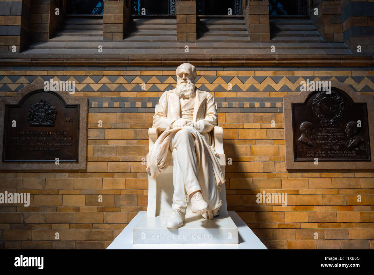 London, United Kingdom - May 20 2018: Sir Charles Darwin English ...