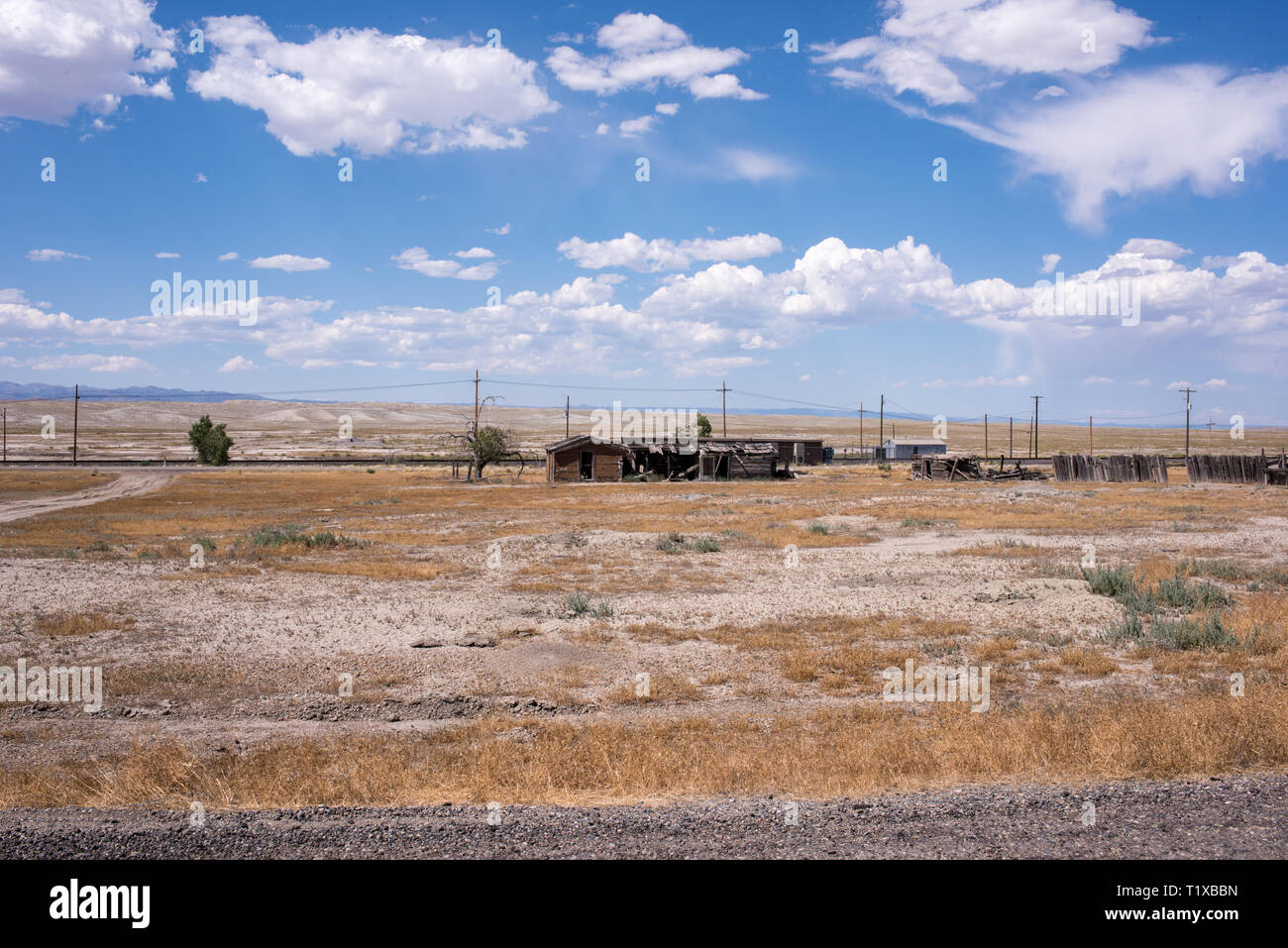 Cisco, Utah is a ghost town near the Colorado border created by the ...