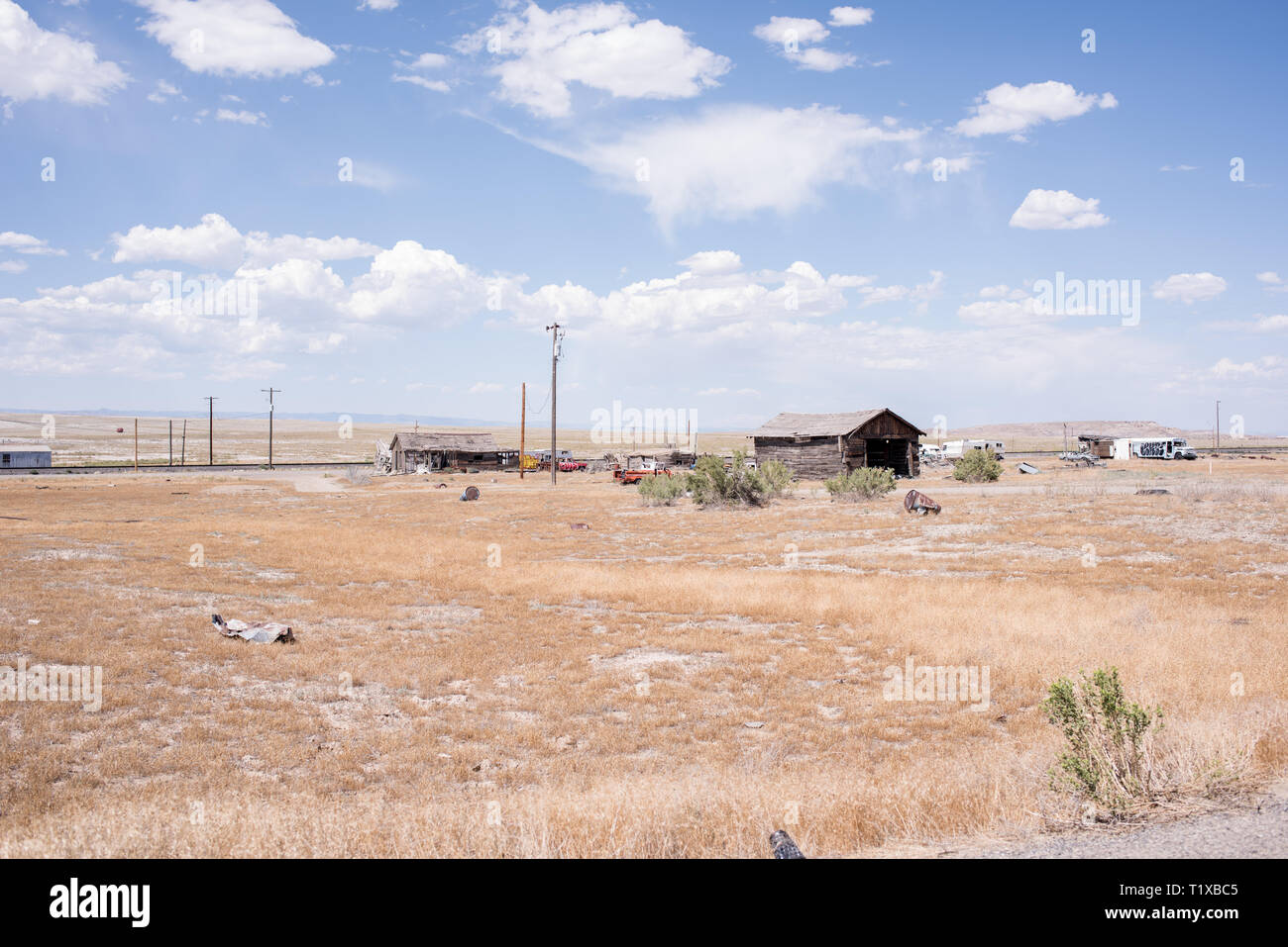Cisco, Utah is a ghost town near the Colorado border created by the ...