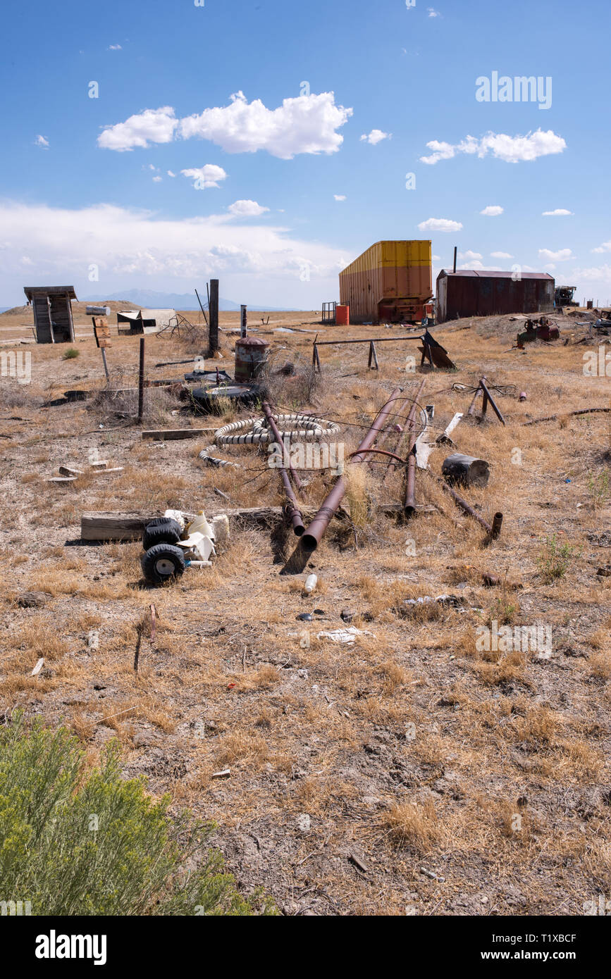 Cisco, Utah is a ghost town near the Colorado border created by the ...