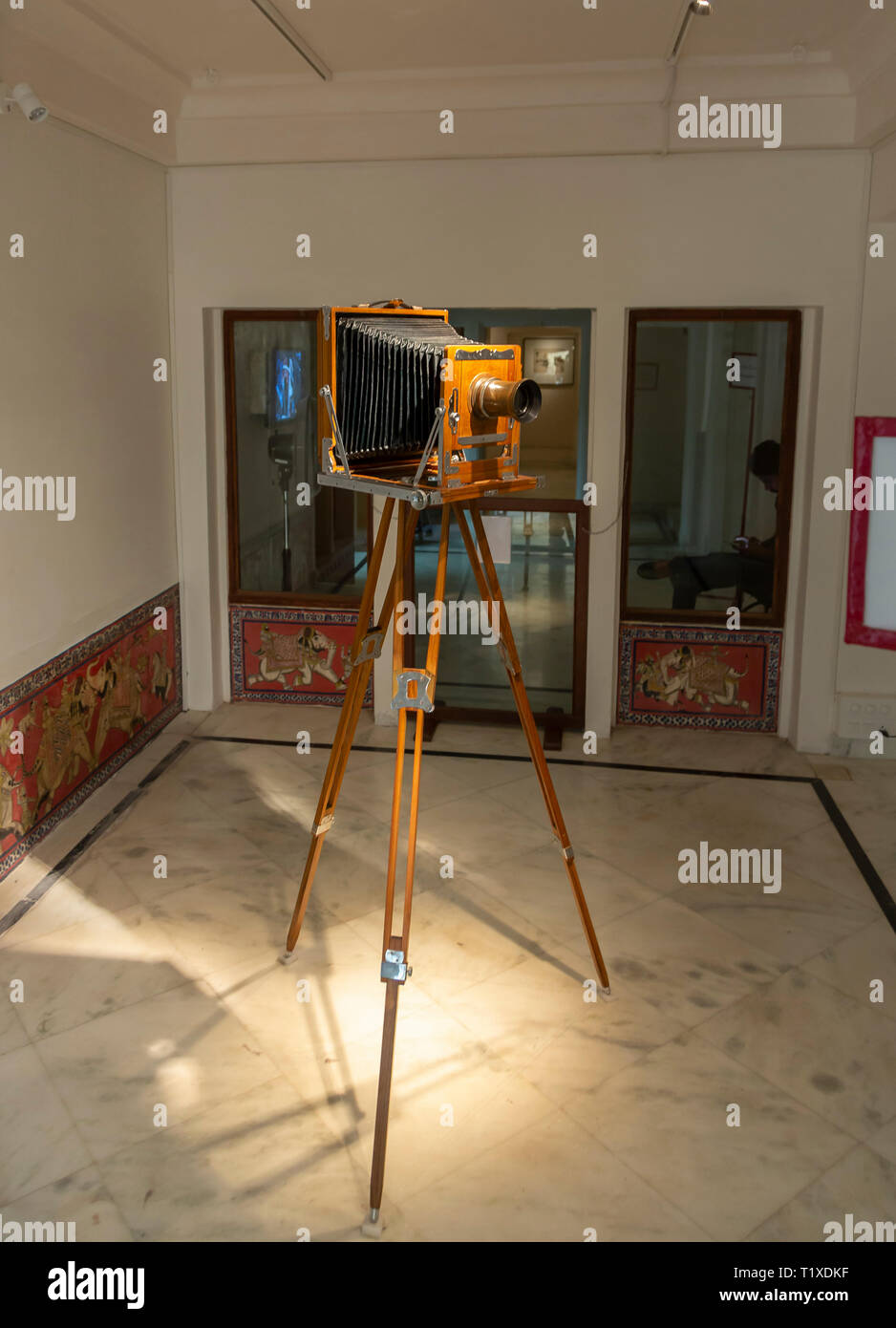 Antique Camera set up at City Palace,Udaipur,Rajasthan,India,Asia Stock ...