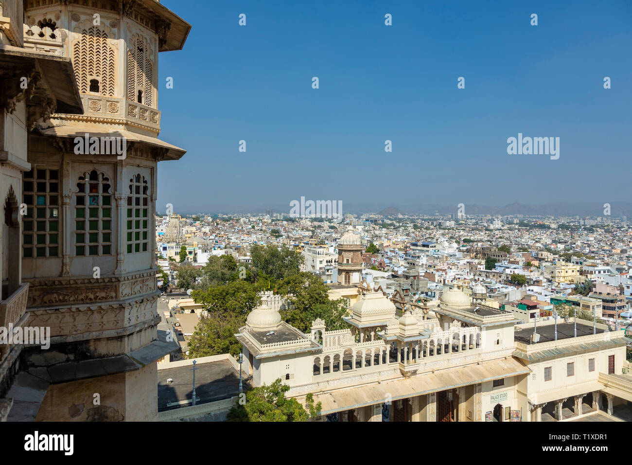 Beautiful Udaipur city view from City Palace,Udaipur,Rajasthan,India ...