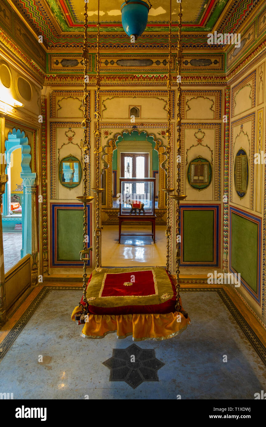 Royal swing at City Palace,Udaipur,Rajasthan,India,Asia Stock Photo - Alamy