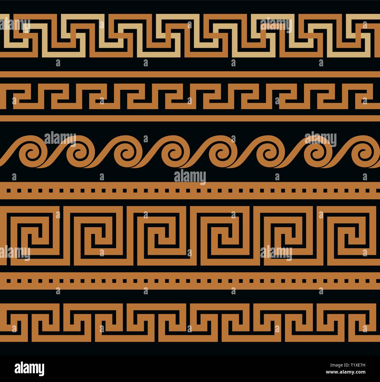 Greek Pattern Border