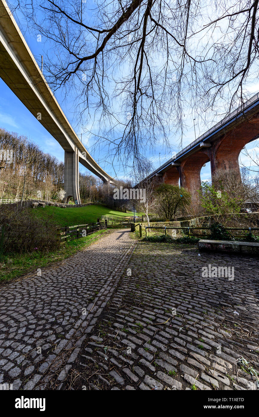 Ouseburn viaduct hi-res stock photography and images - Alamy