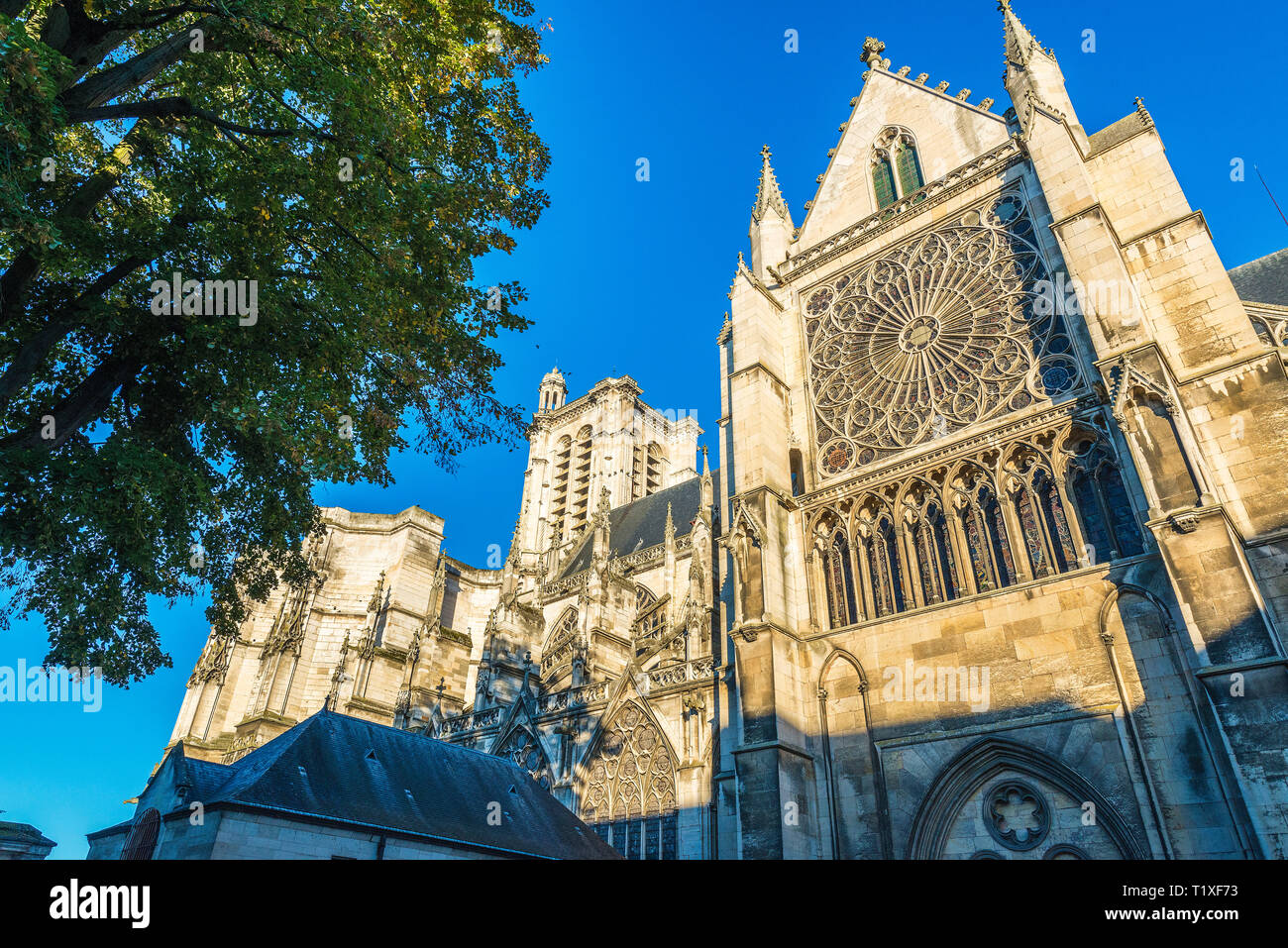 Troyes (north-eastern France): Troyes Cathedral or Cathedral of St ...