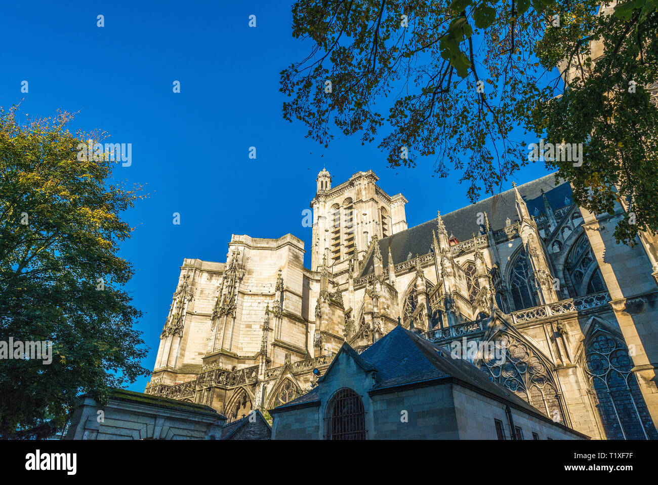 Troyes (north-eastern France): Troyes Cathedral or Cathedral of St ...