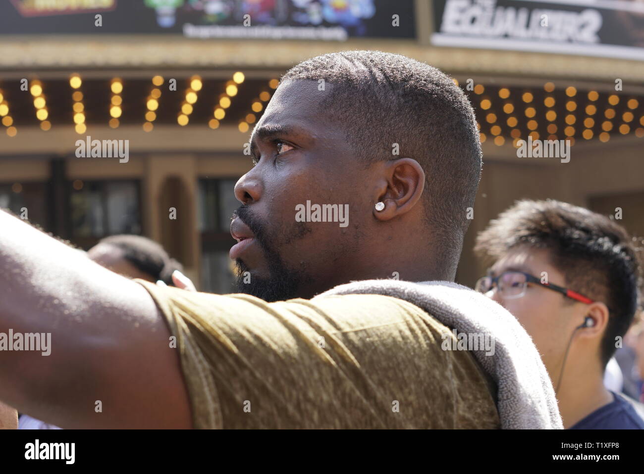 Jason McGee and The Choir performing live at The Grove in Los Angeles ...