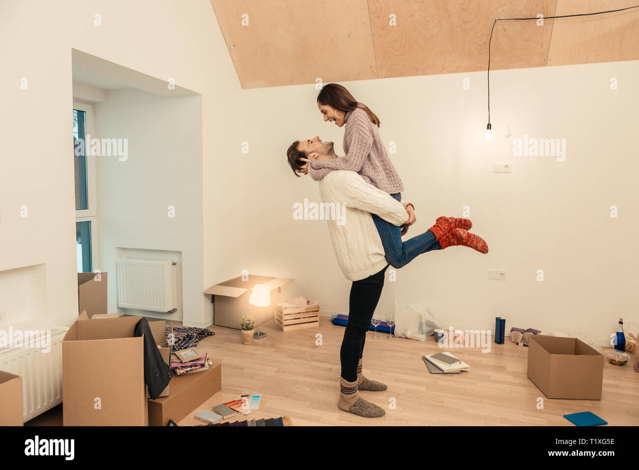 Joyful lift hi-res stock photography and images - Alamy