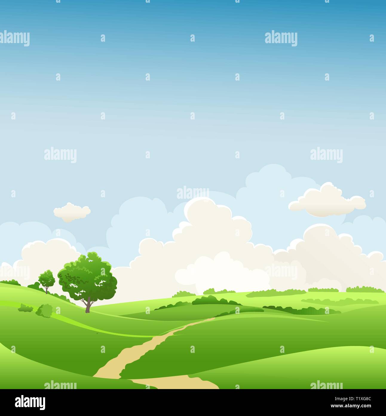 Daisy on grass lawn Stock Vector Images - Alamy