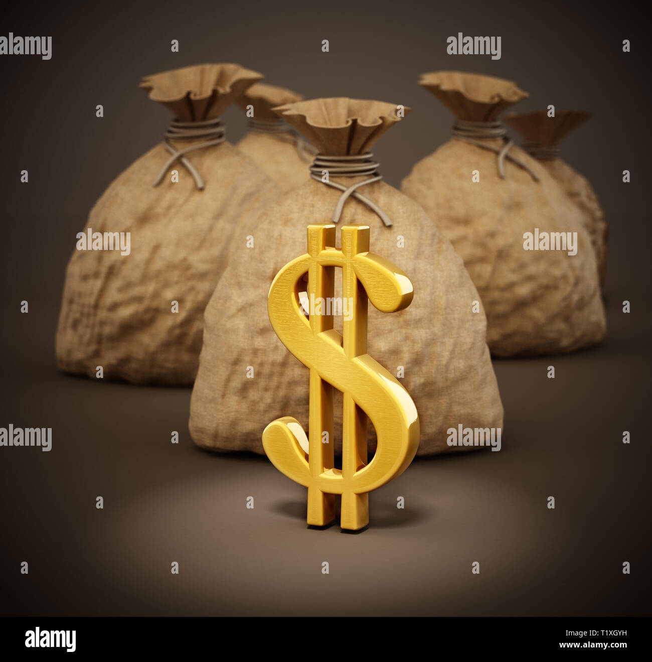 Money sacks hi-res stock photography and images - Alamy