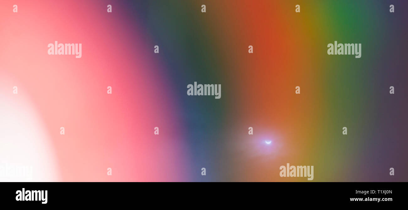 Colorful abstract background. Rainbow on CD Stock Photo - Alamy