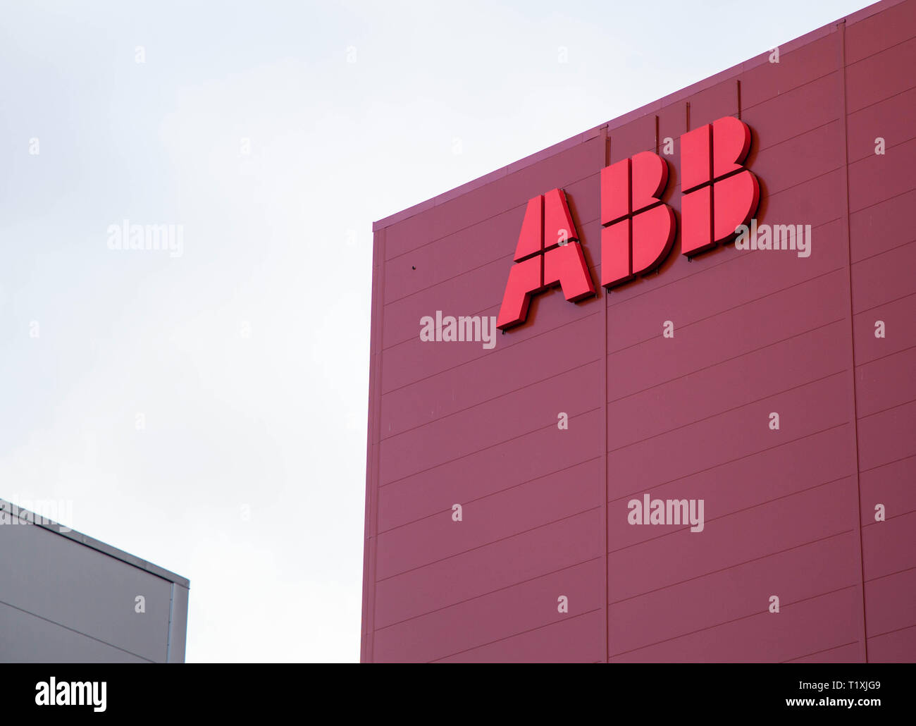 ABB i Ludvika. Foto Jeppe Gustafsson Stock Photo - Alamy