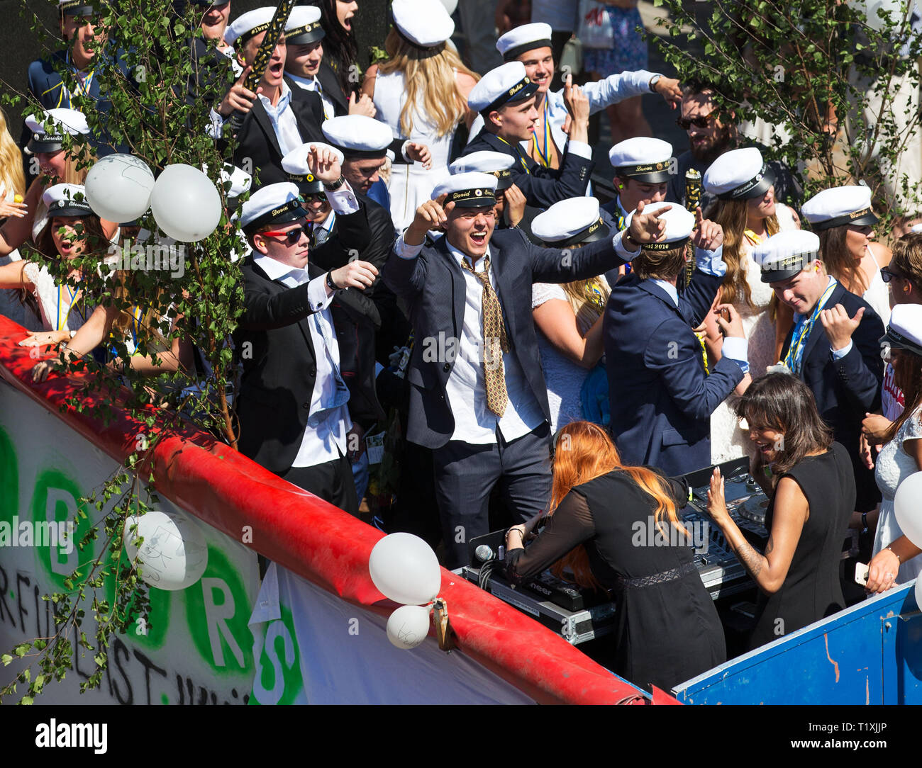 Pop group "Icona pop" played for students. Icona Pop, with the two ...