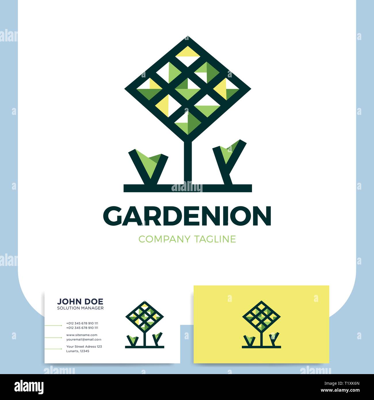Tree forest eco green environmental nature vector logo icon Stock ...
