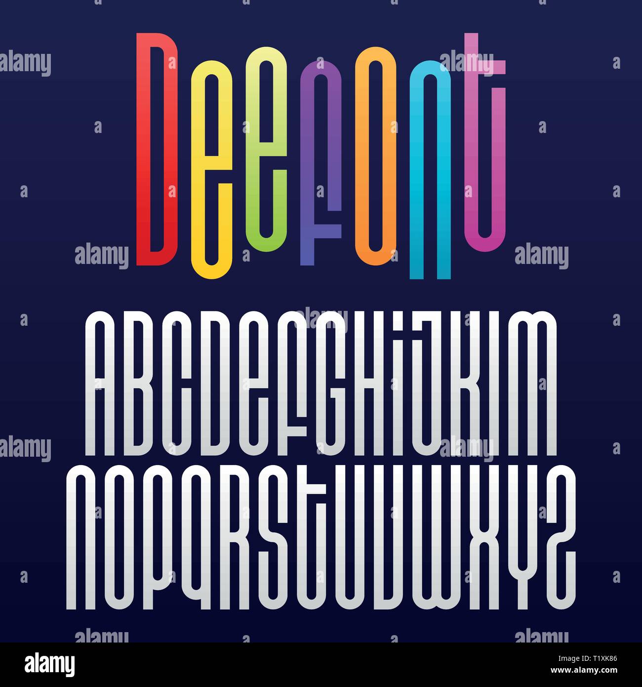 Alphabet Long High Resolution Stock Photography and Images - Alamy