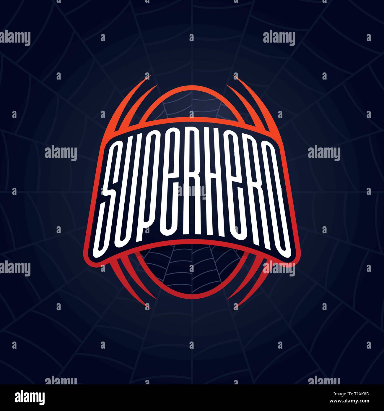 Super hero power full typography print, t-shirt graphics with long ...