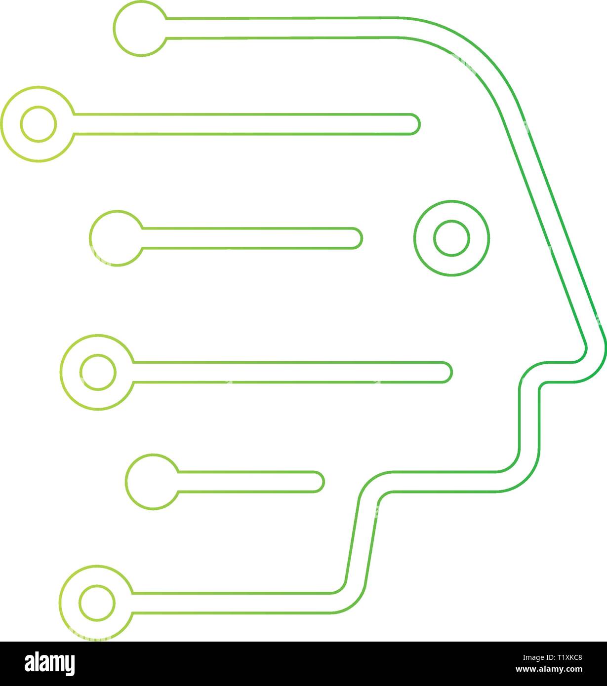 Head Tech logo, Robotic Technology Logotype template designs vector ...