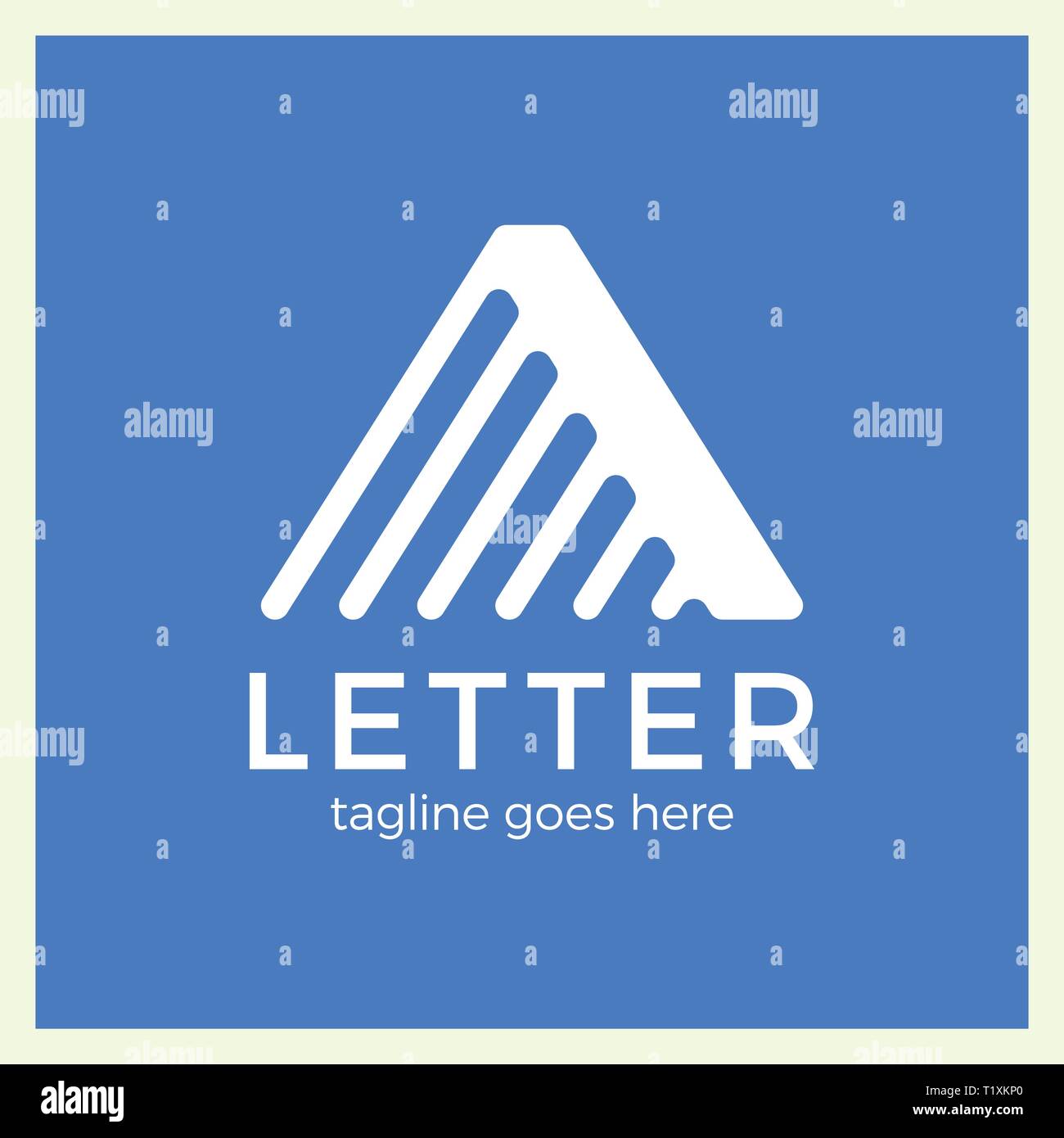 Letter A Line Arrow Up Logotype Stock Vector Image & Art - Alamy