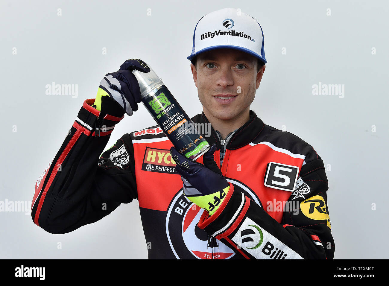 Kenneth Bjerre during the Belle Vue Aces Media Call at the National ...