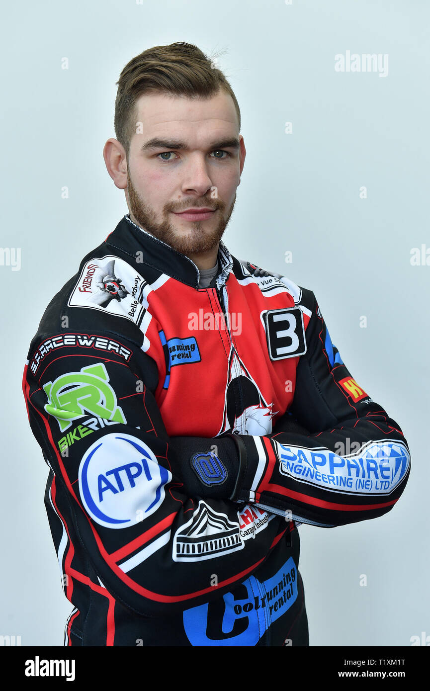 Belle Vue Colts Danny Phillips during the Belle Vue Aces Media Call at ...