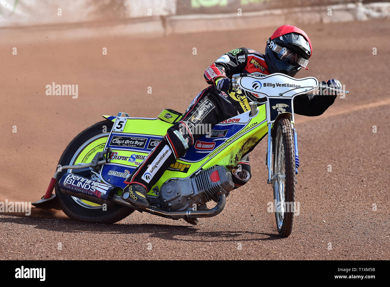 Belle Vue's Kenneth Bjerre during the Belle Vue Aces Media Call at the ...
