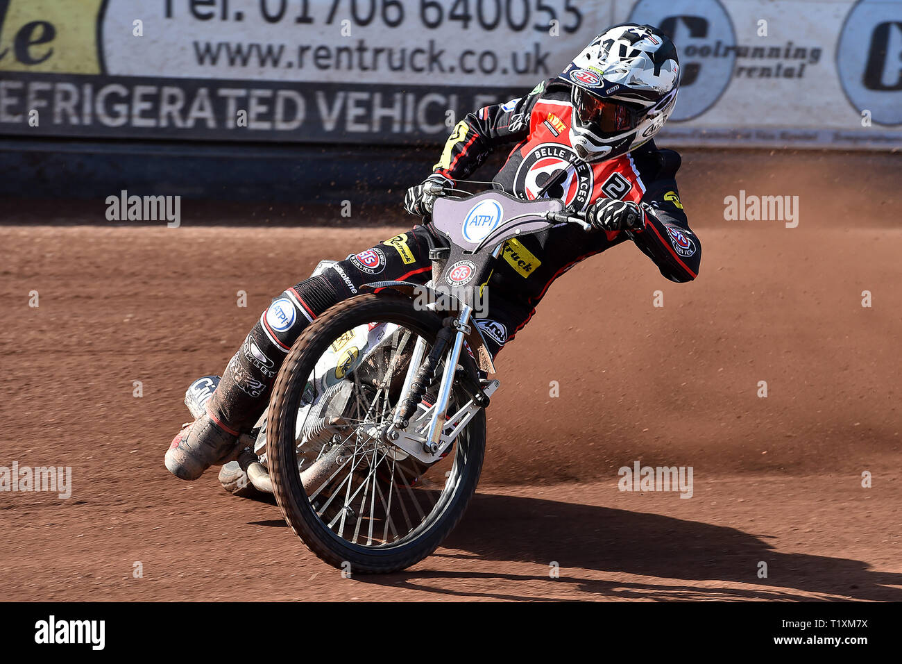 Belle Vue Aces' Steve Worrall during the Belle Vue Aces Media Call at ...
