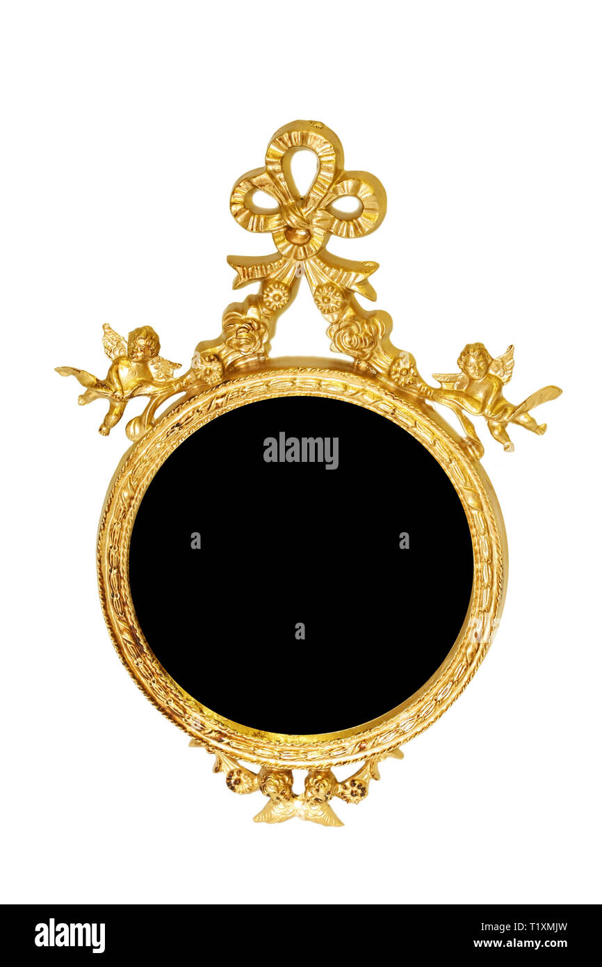 Golden gold angel angels Cut Out Stock Images & Pictures - Alamy