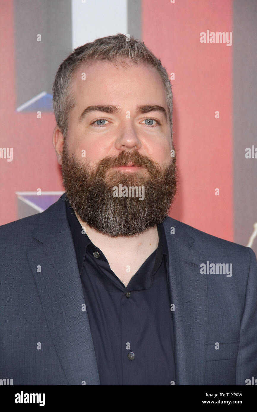 David Sandberg at The World Premiere of "Shazam" held at the TCL ...