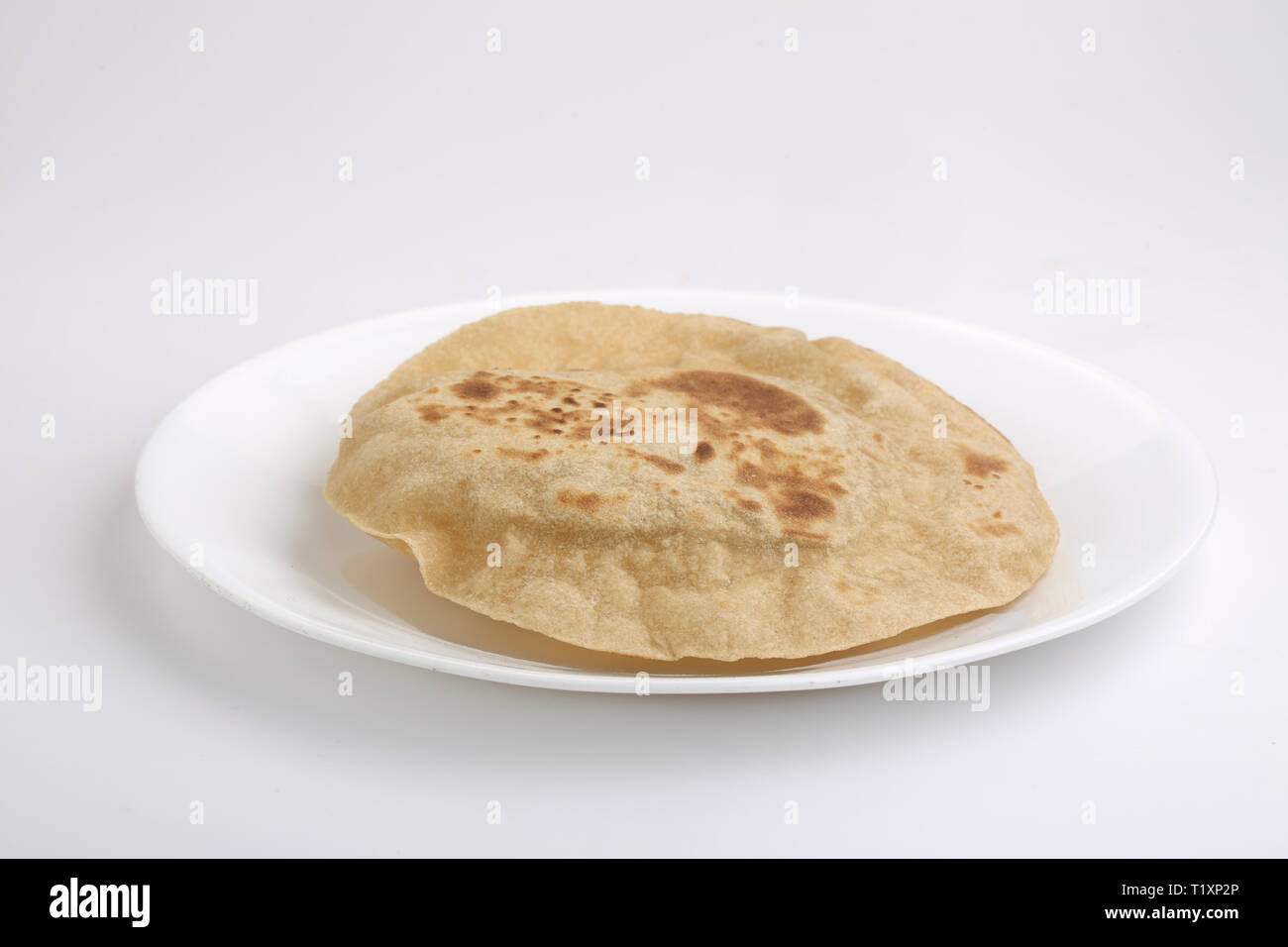 chappati -north indian special fulka roti Stock Photo - Alamy