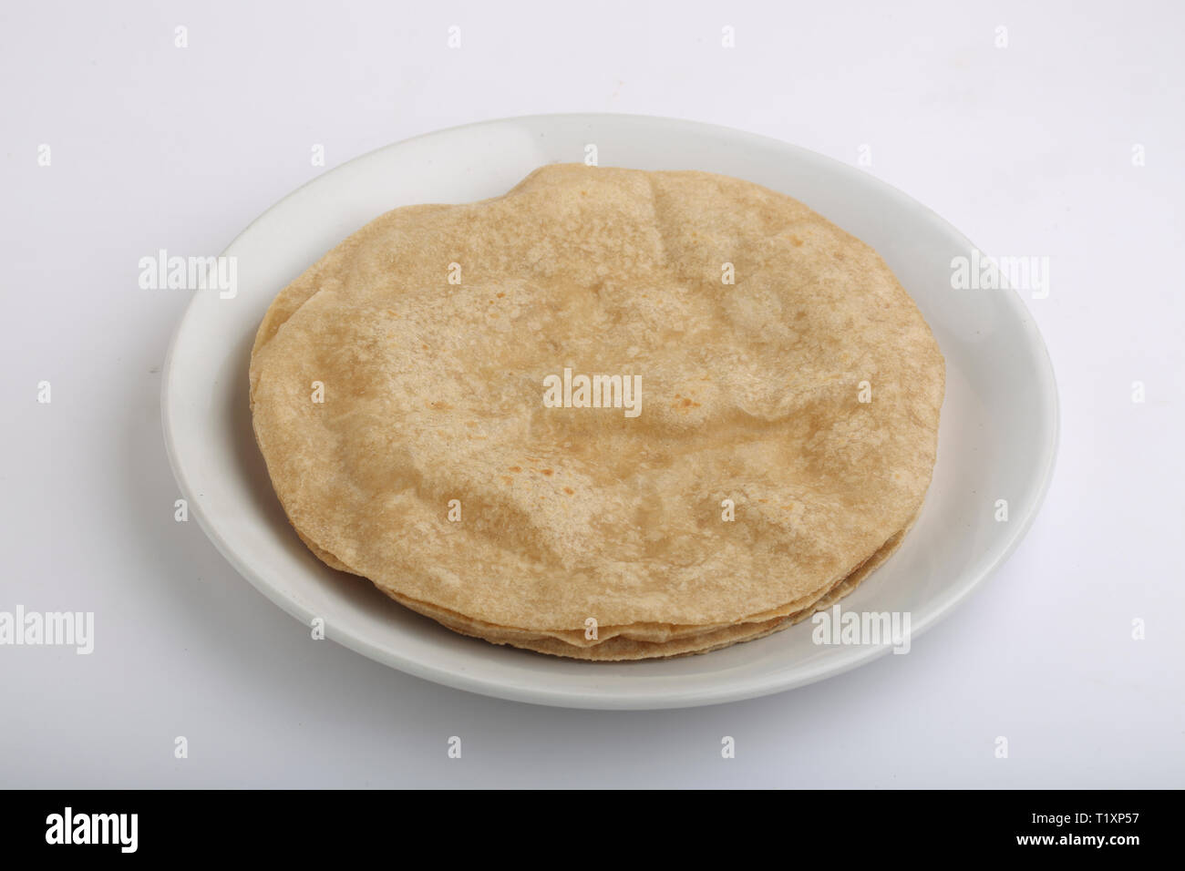 chappati -north indian special fulka roti Stock Photo - Alamy