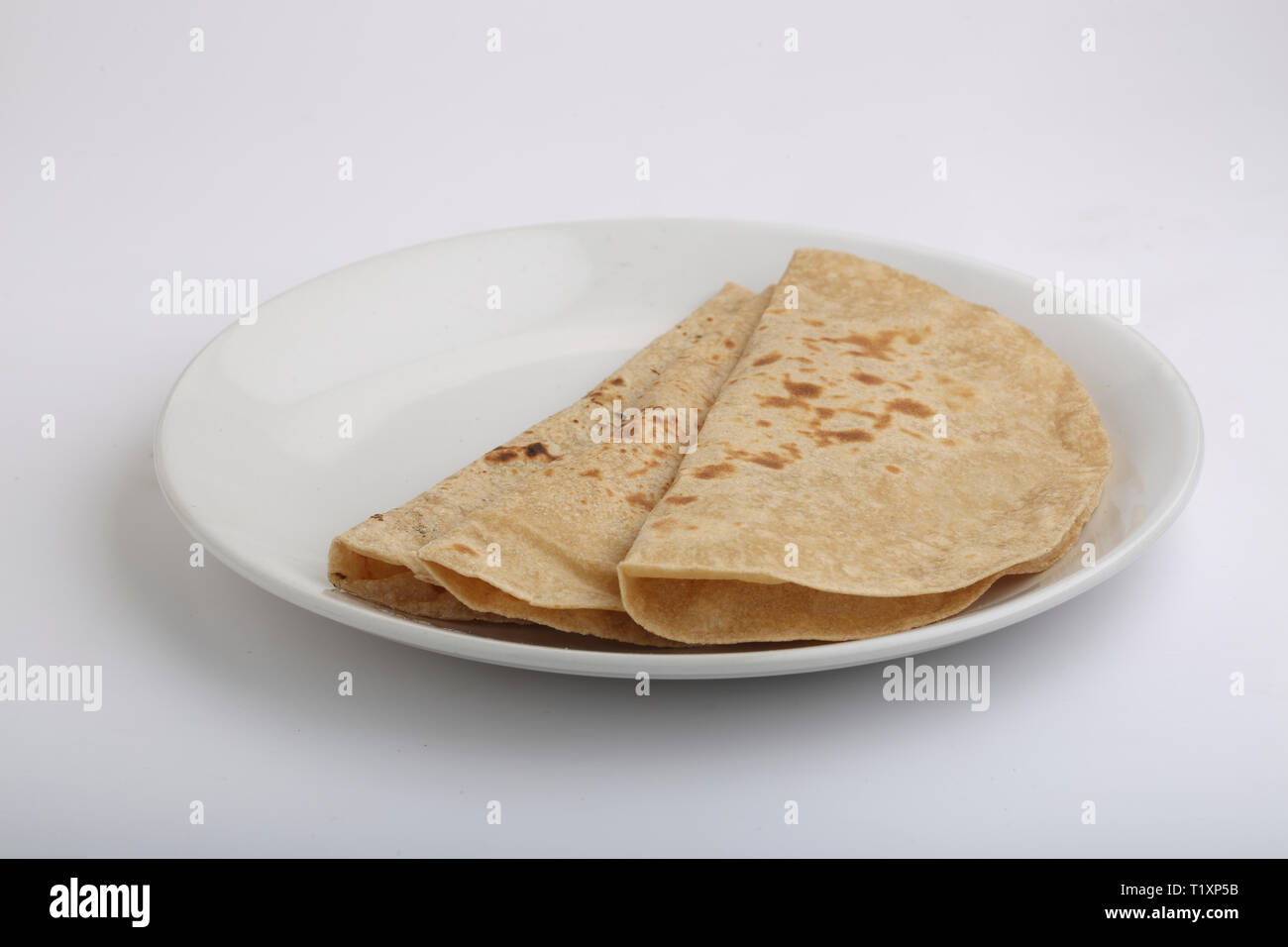 chappati -north indian special fulka roti Stock Photo - Alamy
