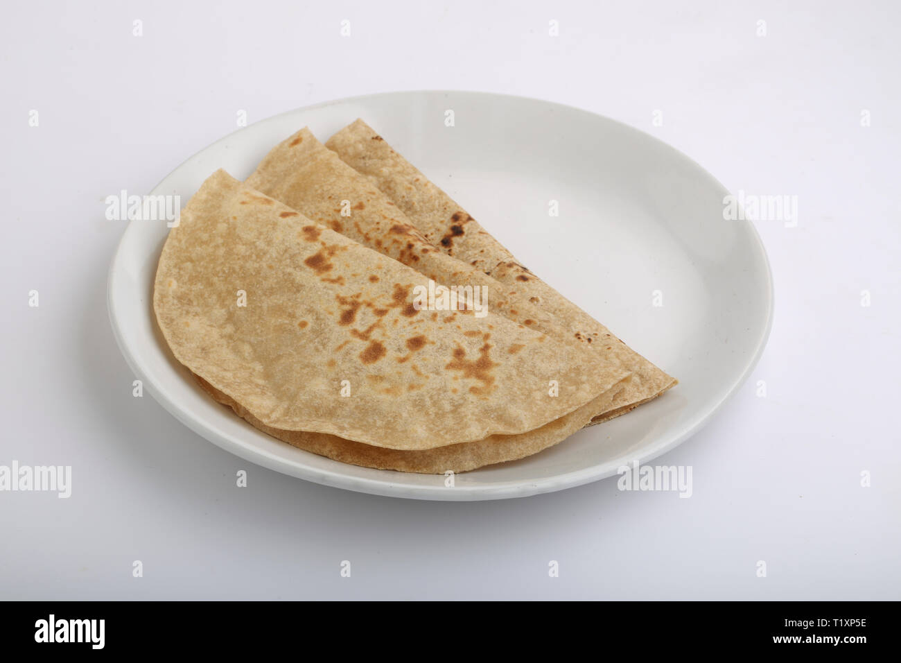 chappati -north indian special fulka roti Stock Photo - Alamy