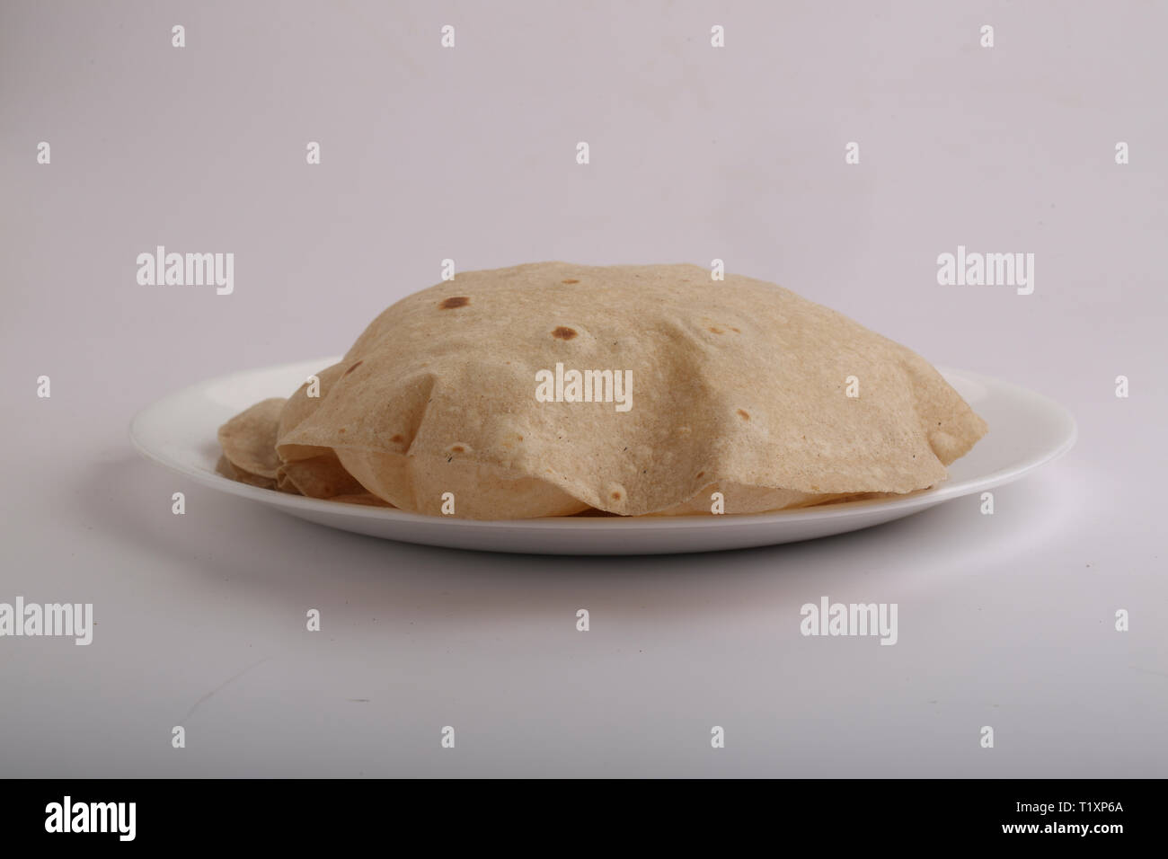 chappati -north indian special fulka roti Stock Photo - Alamy