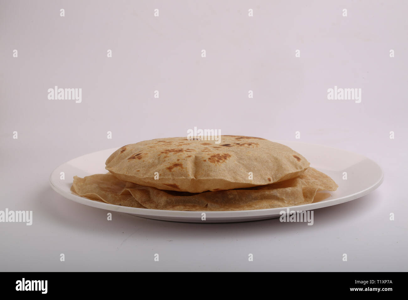 chappati -north indian special fulka roti Stock Photo - Alamy