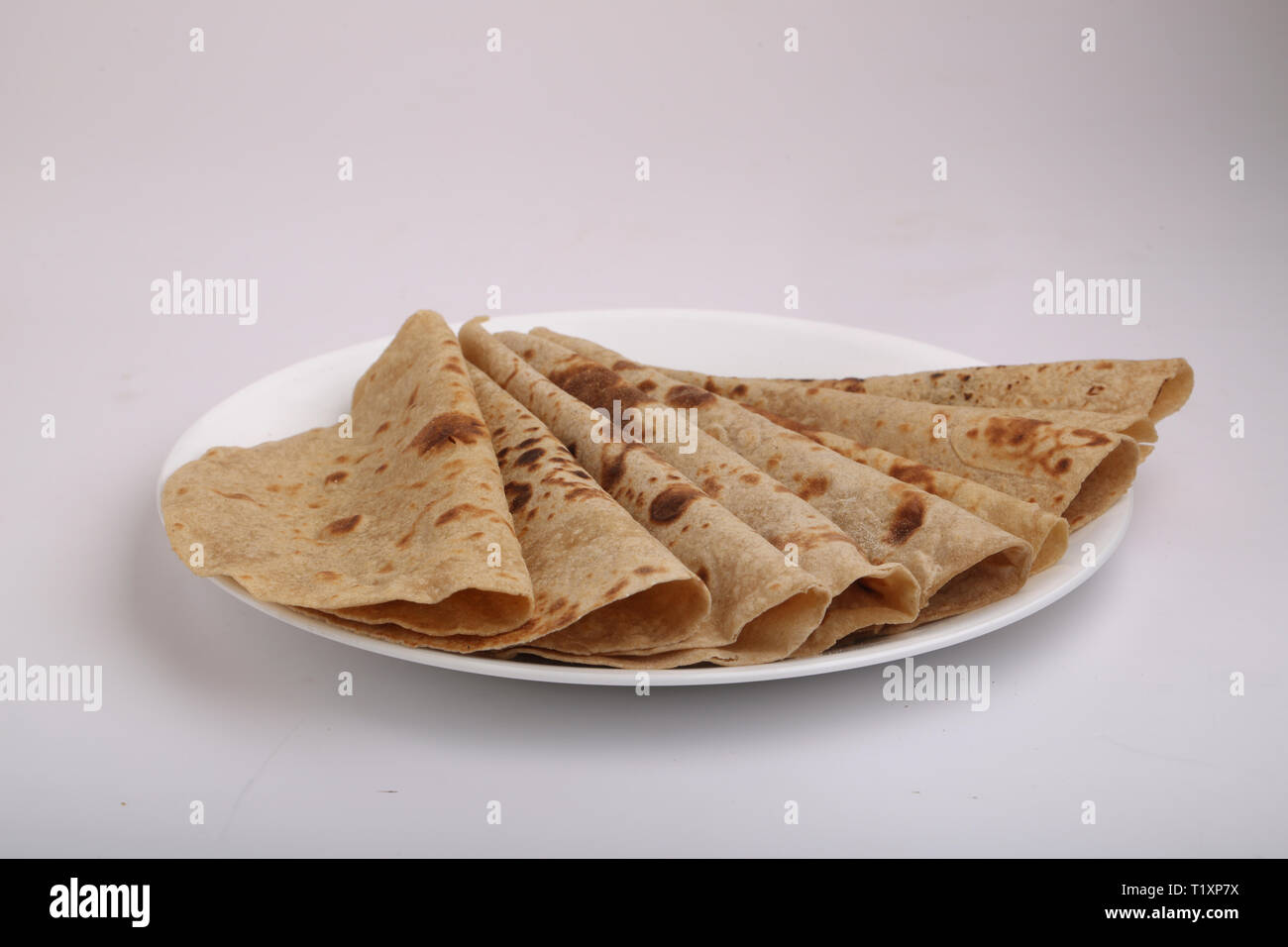 chappati -north indian special fulka roti Stock Photo - Alamy