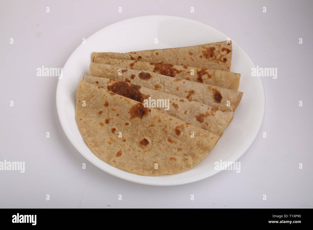 chappati -north indian special fulka roti Stock Photo - Alamy
